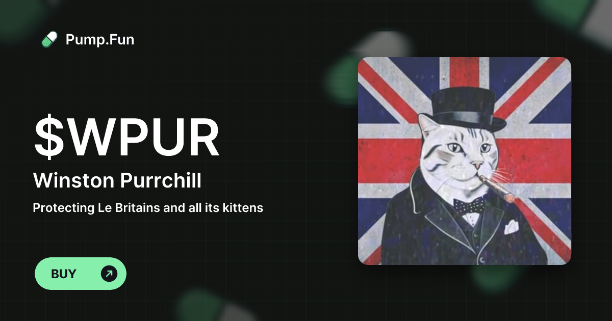 Winston Purrchill ($WPUR) - Pump