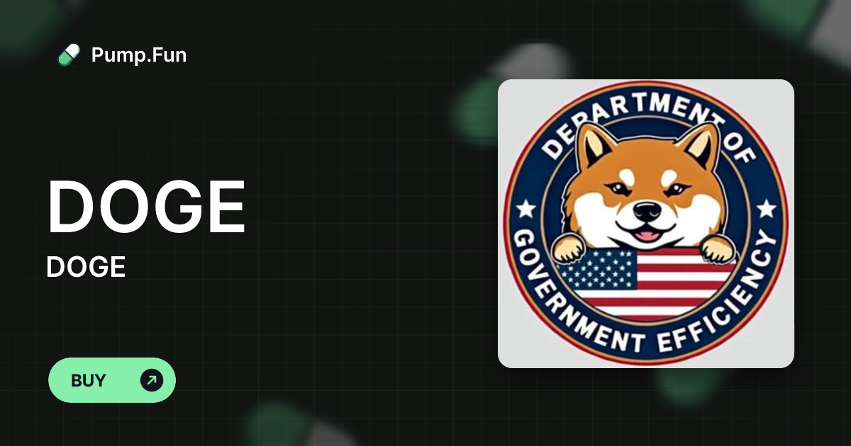 DOGE (DOGE) - Pump