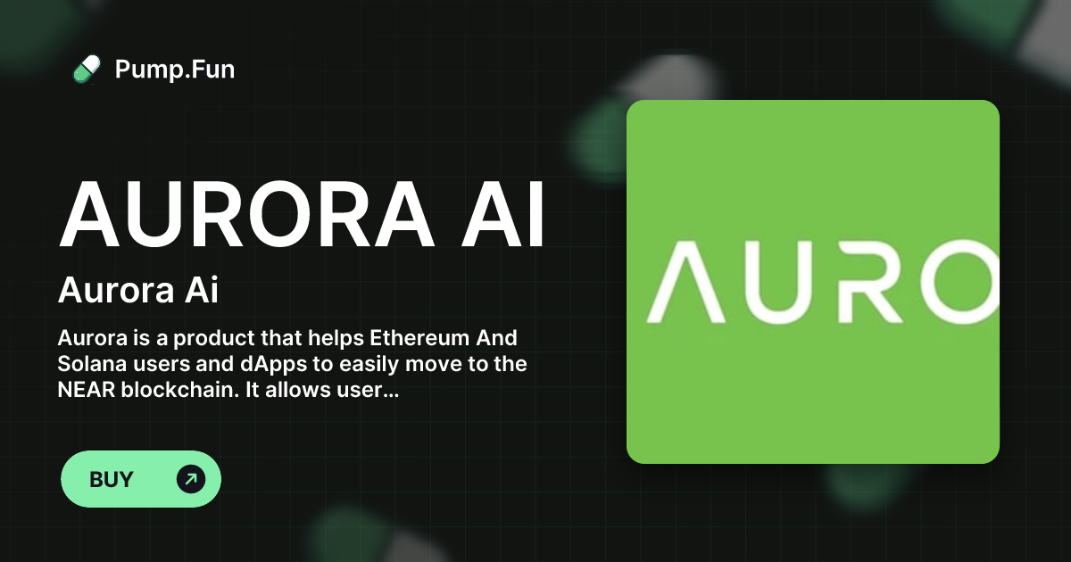 Aurora Ai (AURORA AI) - Pump