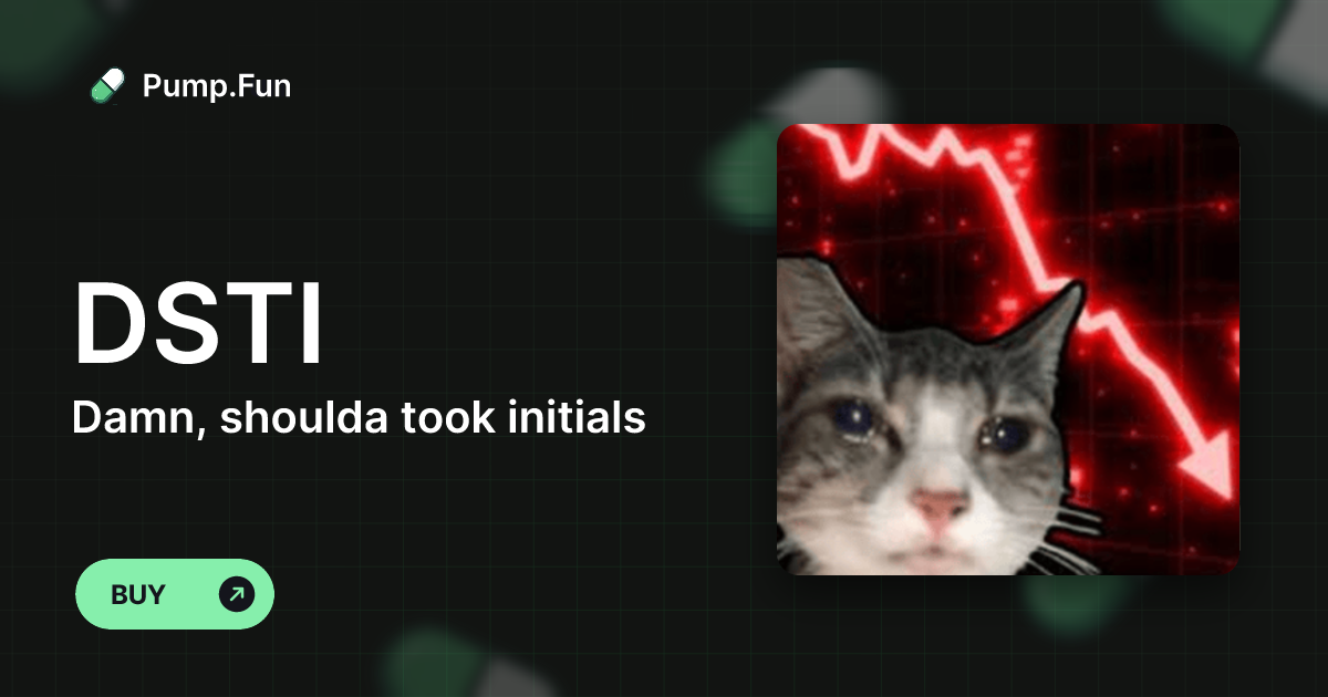 Damn, shoulda took initials (DSTI) - Pump