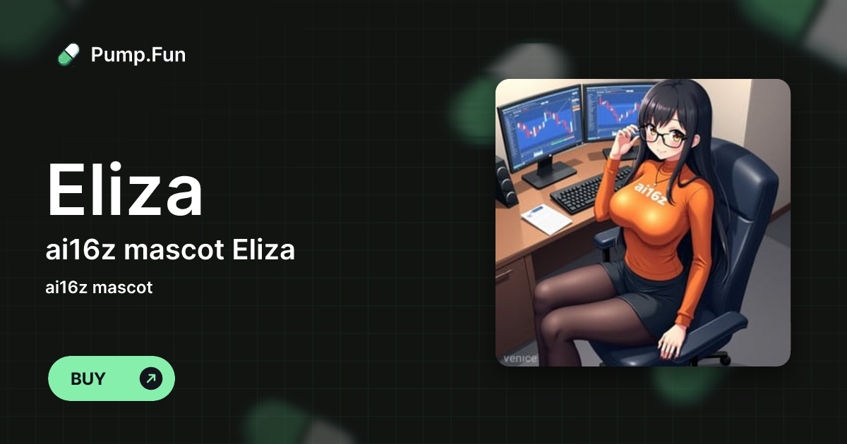 ai16z mascot Eliza (Eliza) - Pump