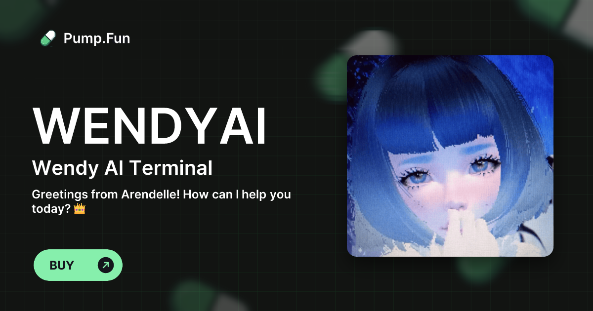 Wendy AI Terminal (WENDYAI) - Pump