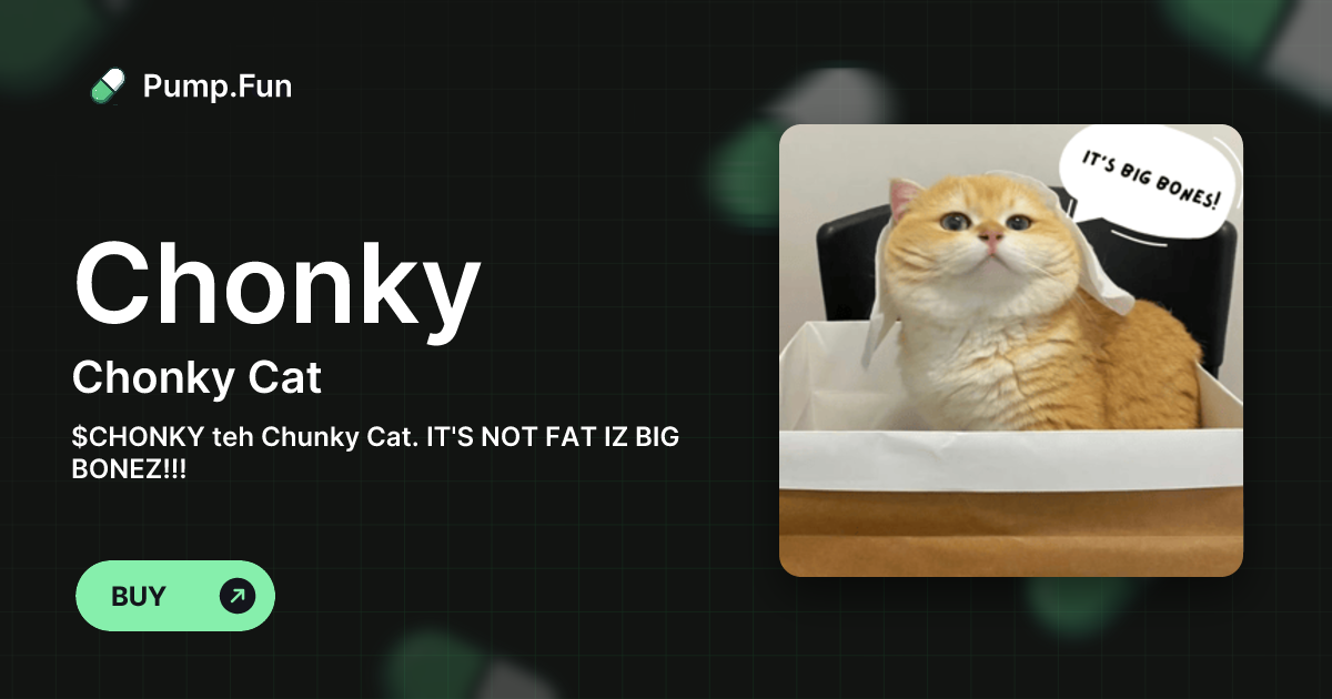 Chonky Cat (Chonky) - Pump