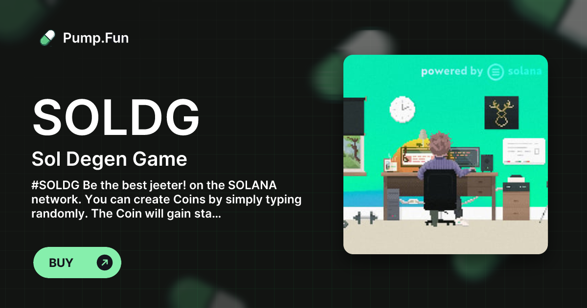 Sol Degen Game (SOLDG) - Pump