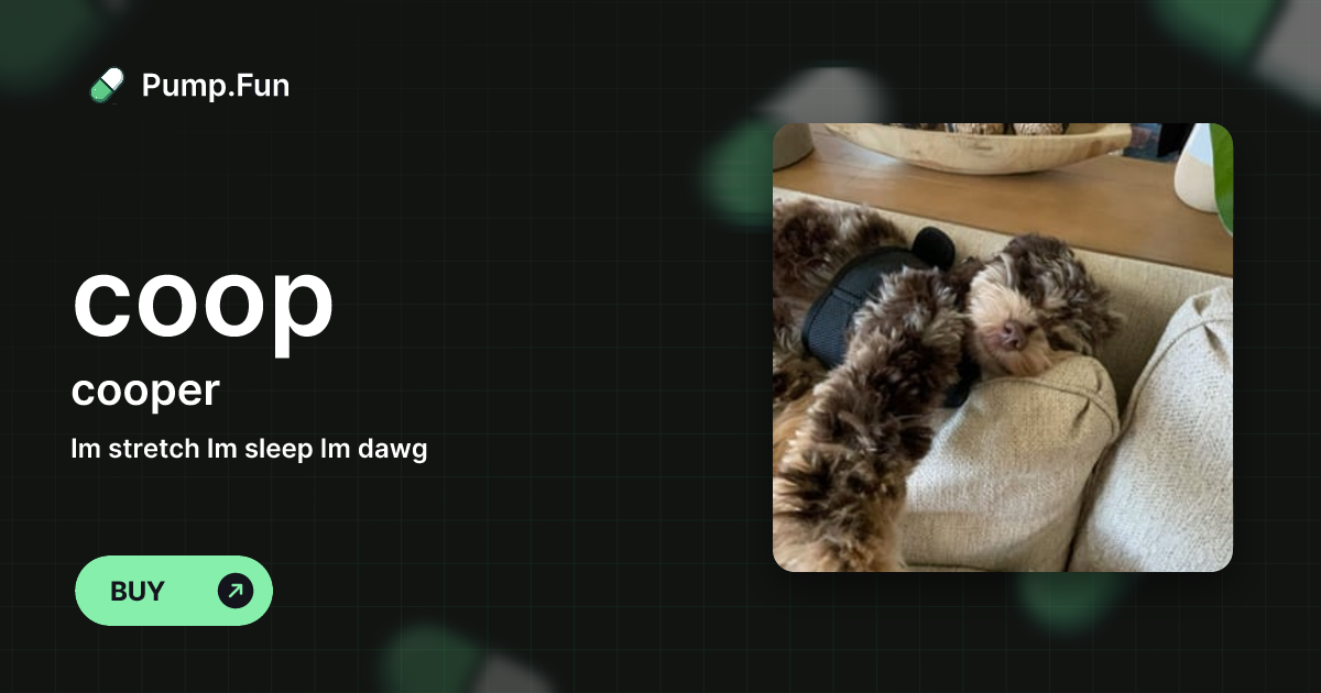 cooper (coop) - Pump