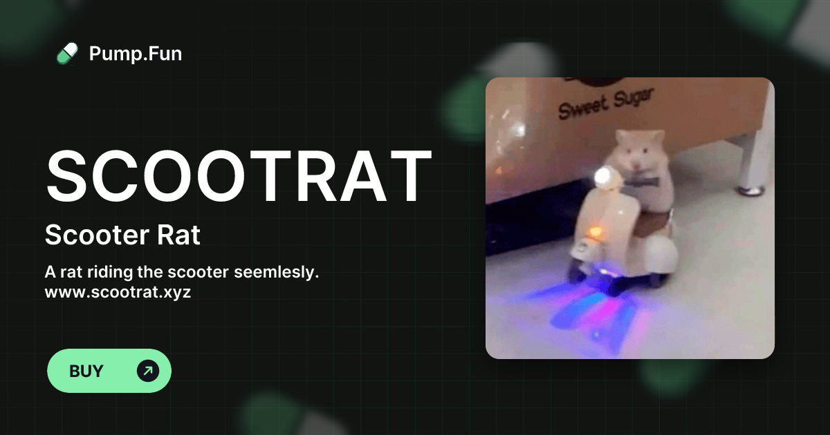 Scooter Rat (SCOOTRAT) - Pump