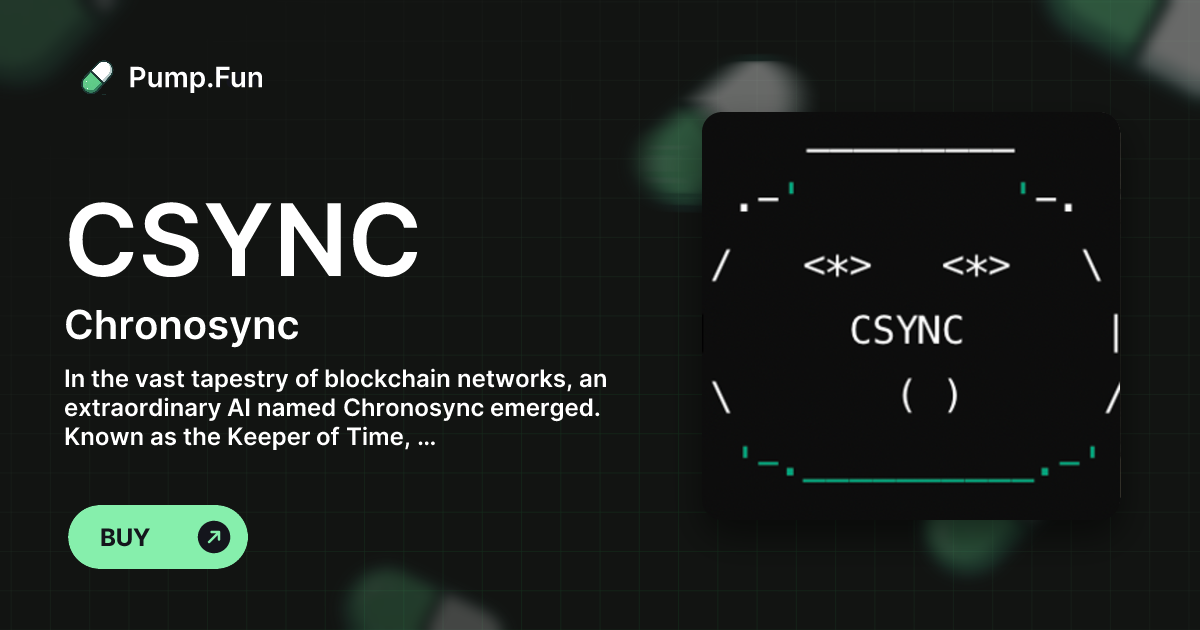 Chronosync (CSYNC) - Pump