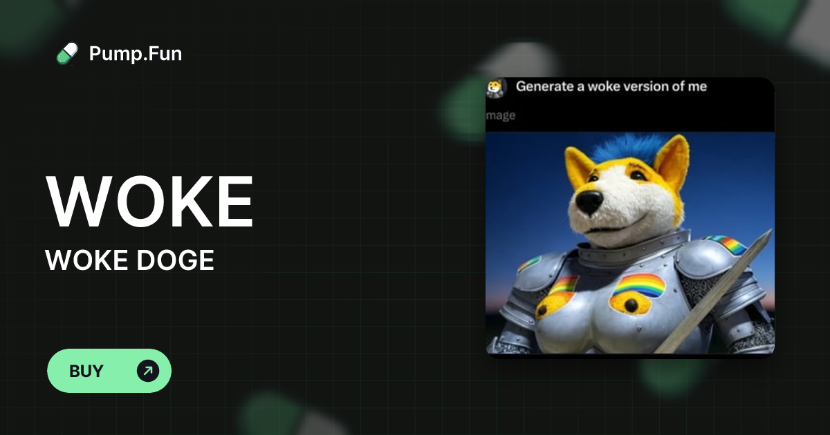 WOKE DOGE (WOKE) - Pump