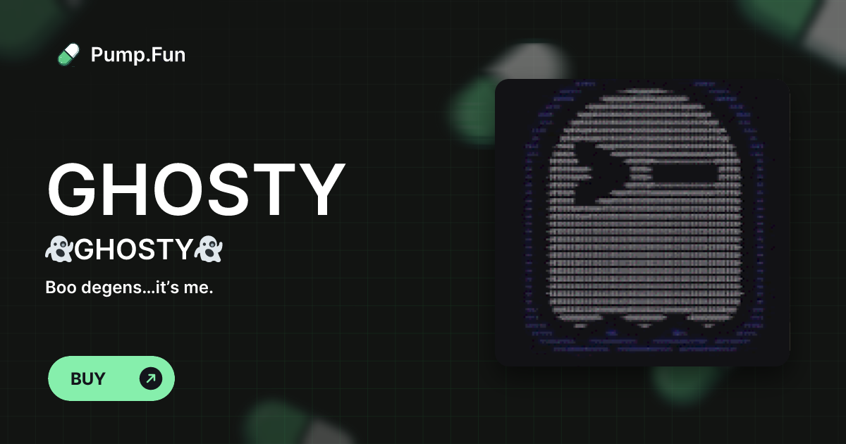 👻GHOSTY👻 (GHOSTY) - Pump