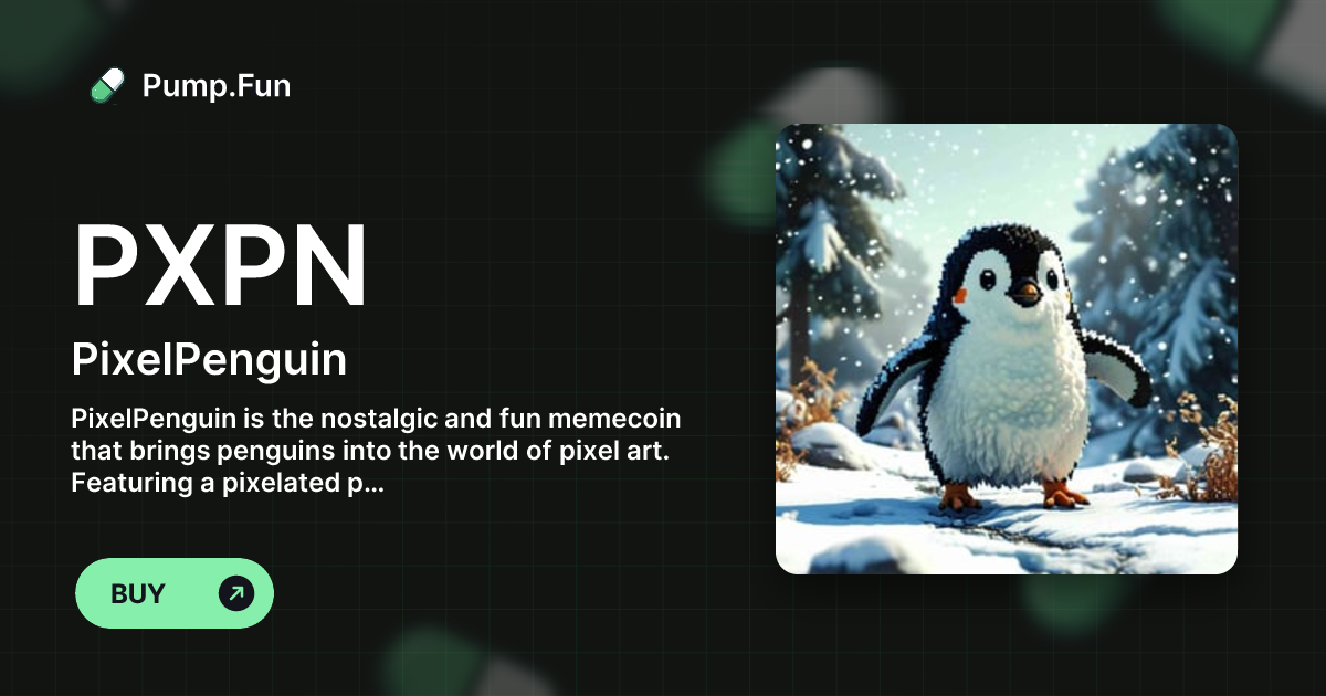PixelPenguin (PXPN) - Pump