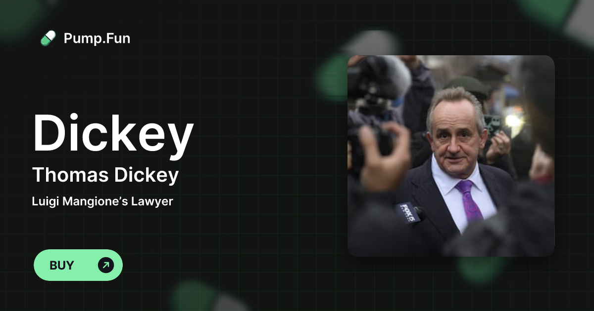 Thomas Dickey (Dickey) - Pump