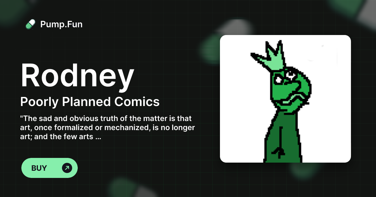Poorly Planned Comics (Rodney) - Pump
