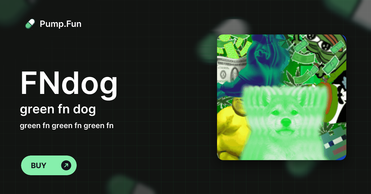 green fn dog (FNdog) - Pump