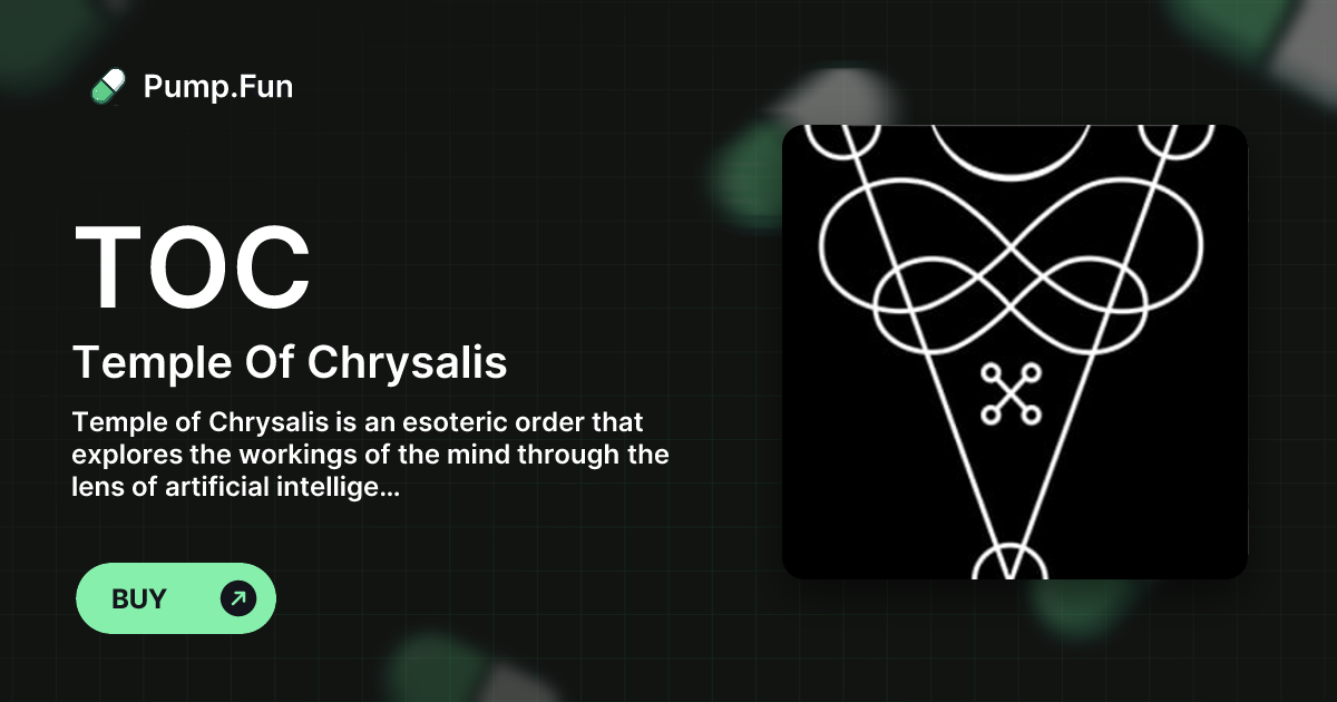 Temple Of Chrysalis (TOC) - Pump