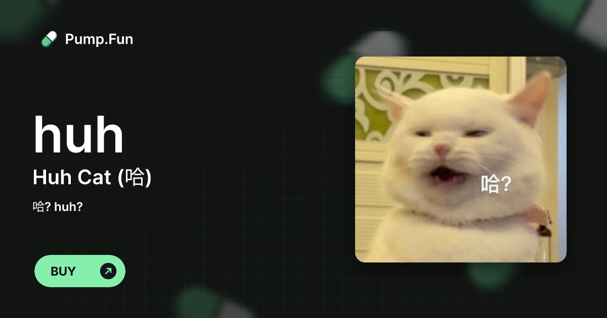 Huh Cat (哈) (huh) - Pump