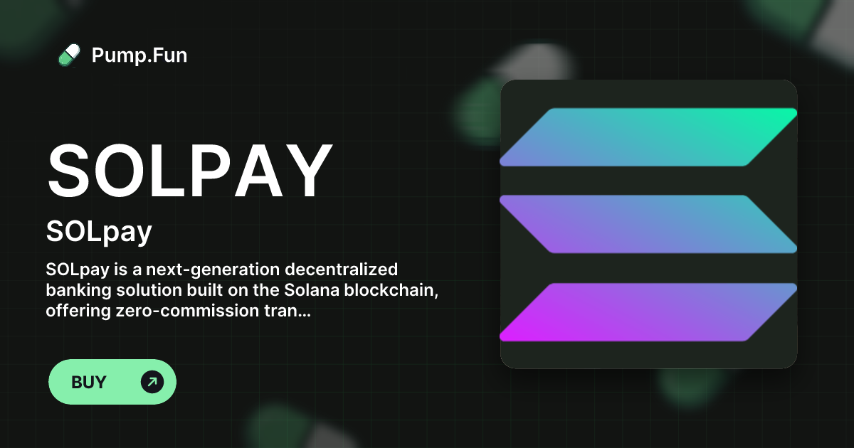SOLpay (SOLPAY) - Pump