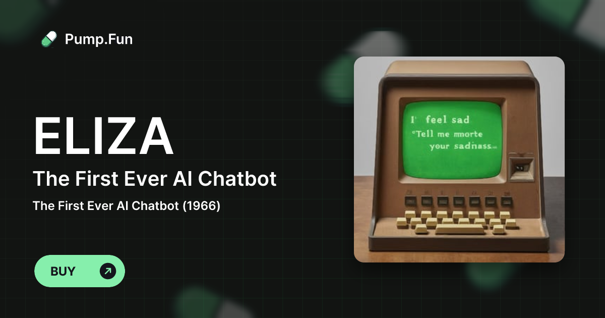 The First Ever AI Chatbot (ELIZA) - Pump