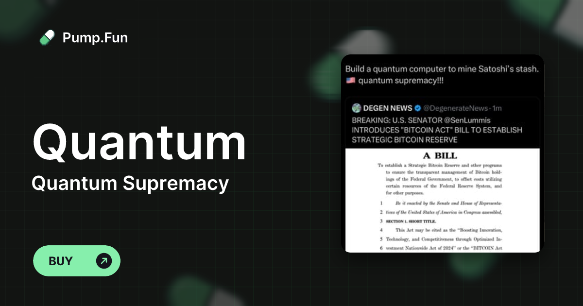 Quantum Supremacy (Quantum) - Pump