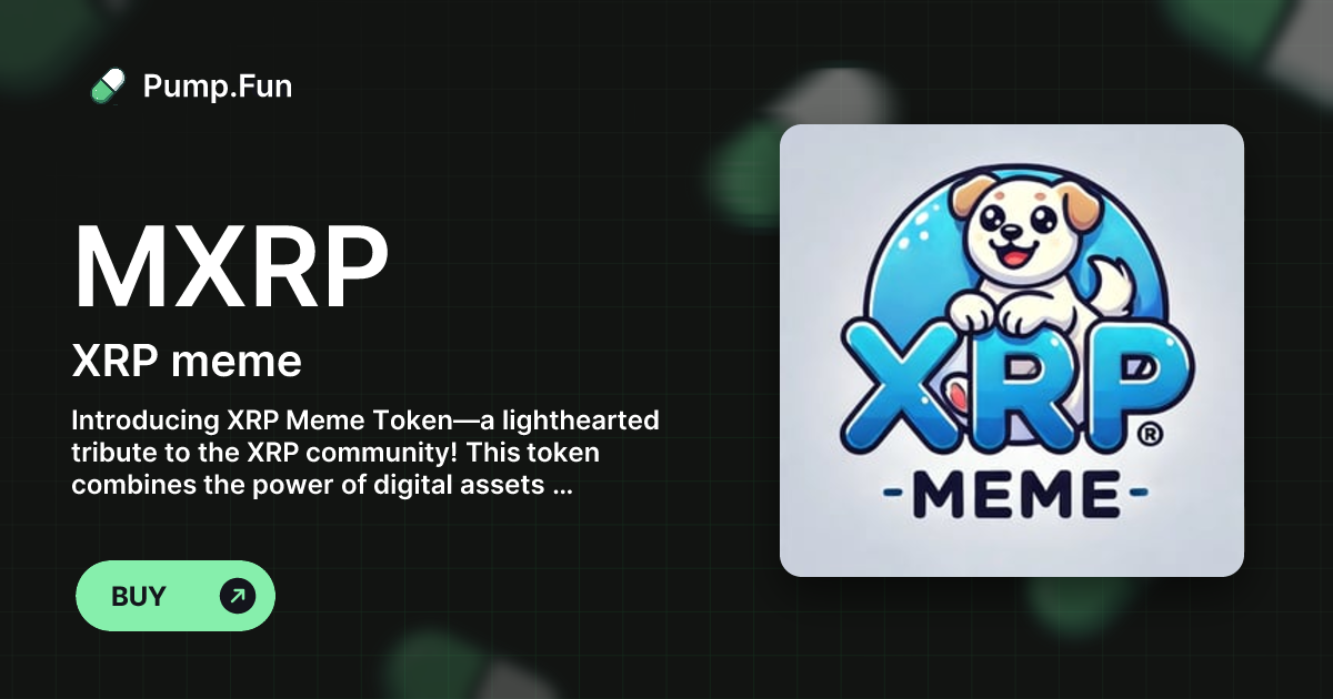 XRP meme (MXRP) - Pump