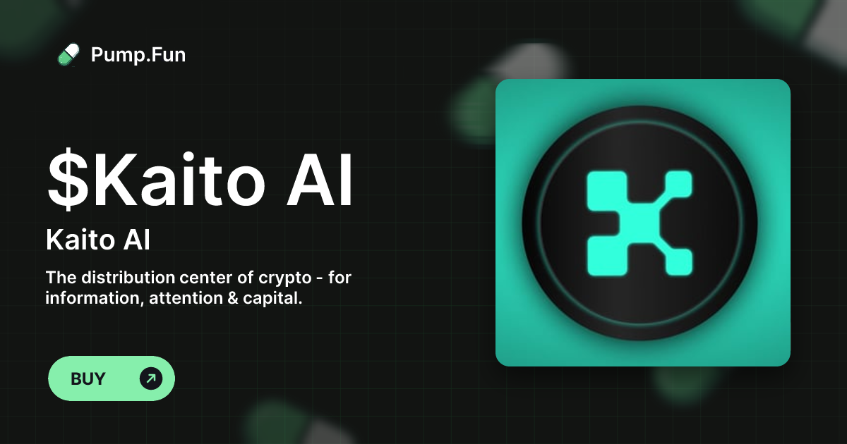 Kaito AI ($Kaito AI) - Pump