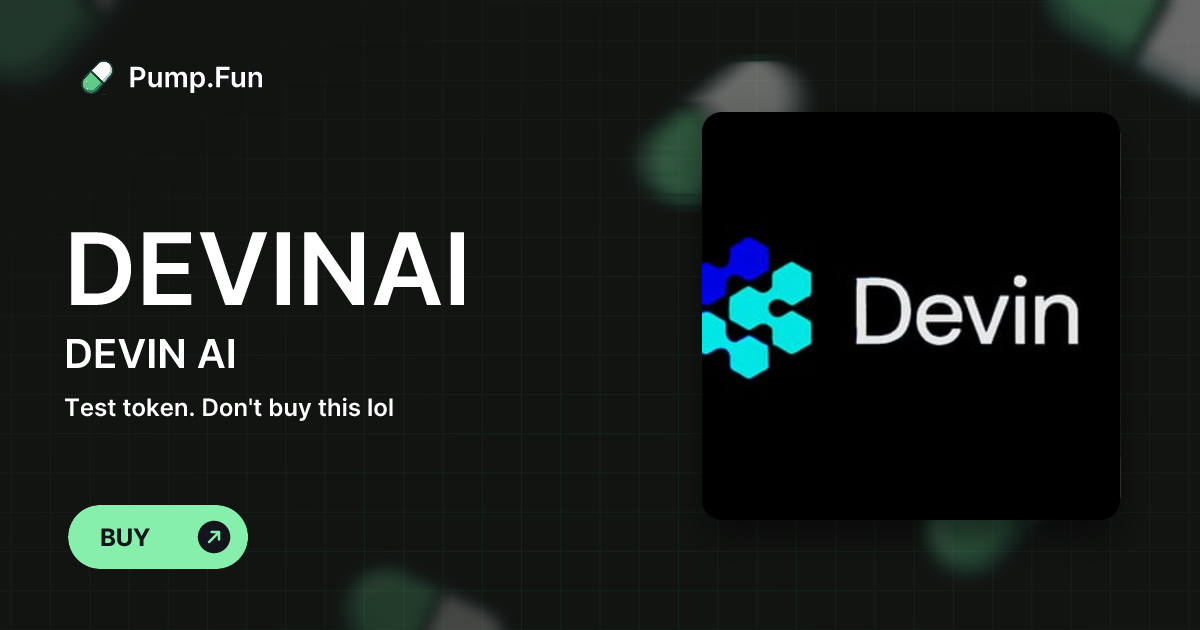 DEVIN AI (DEVINAI) - Pump
