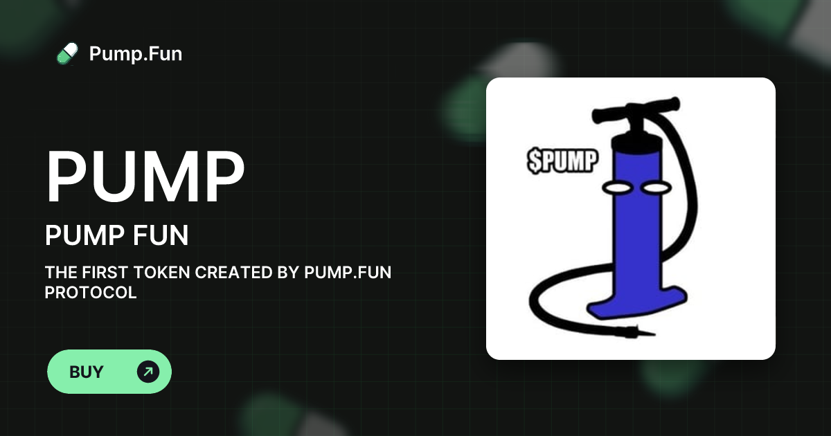PUMP FUN (PUMP) - Pump