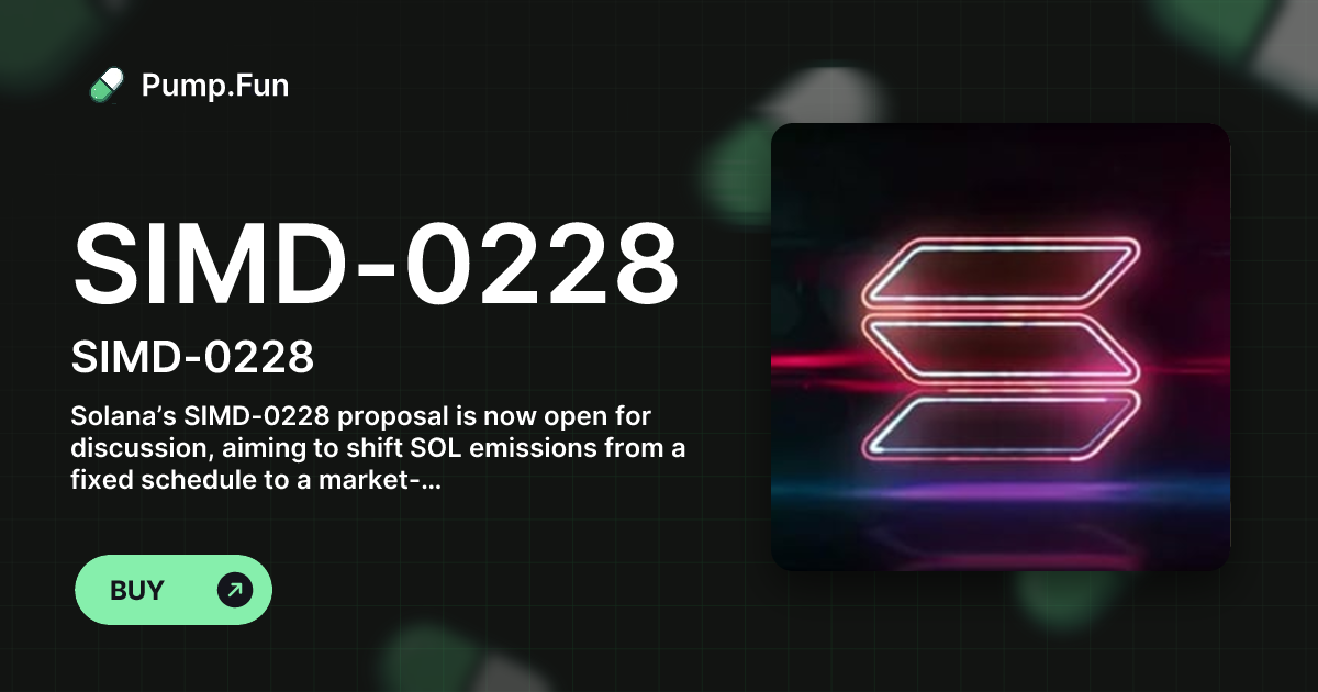 SIMD-0228 (SIMD-0228) - Pump