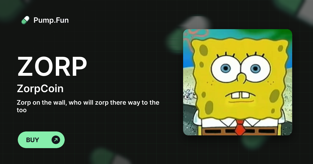 ZorpCoin (ZORP) - Pump