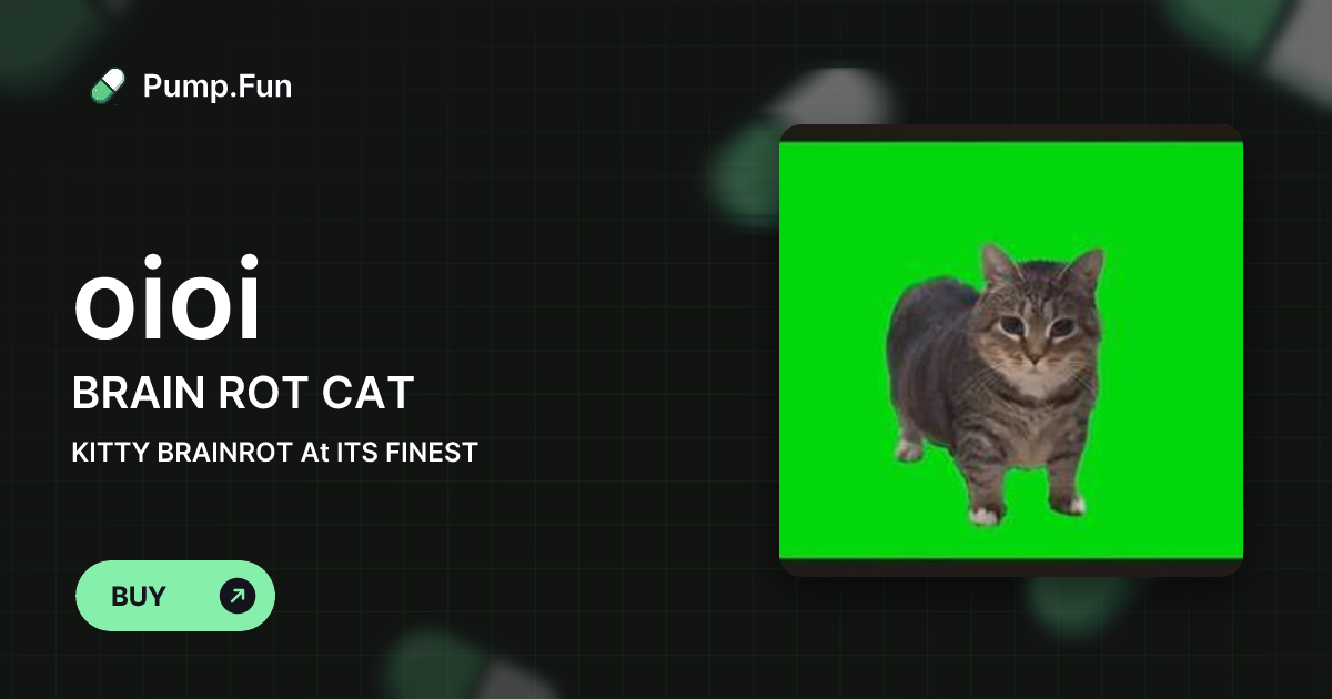 BRAIN ROT CAT (oioi) - Pump