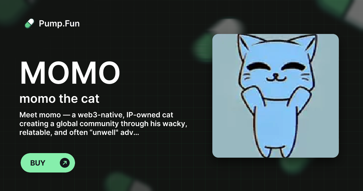 momo the cat (MOMO) - Pump
