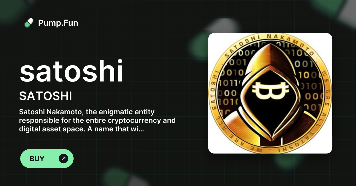 SATOSHI (satoshi) - Pump