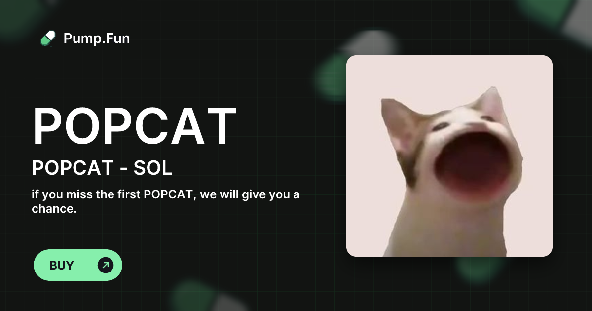 POPCAT - SOL (POPCAT) - Pump