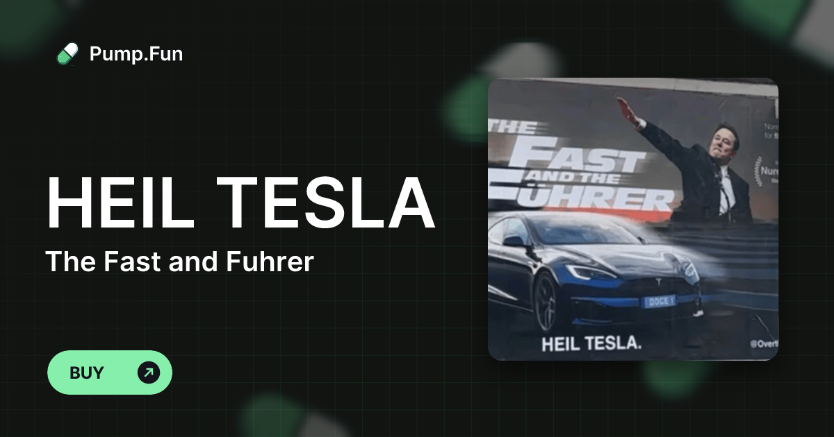 The Fast and Fuhrer (HEIL TESLA) - Pump