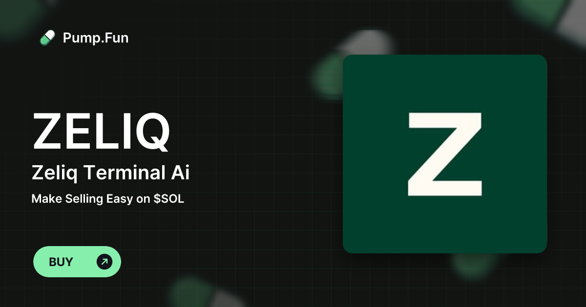 Zeliq Terminal Ai (ZELIQ) - Pump