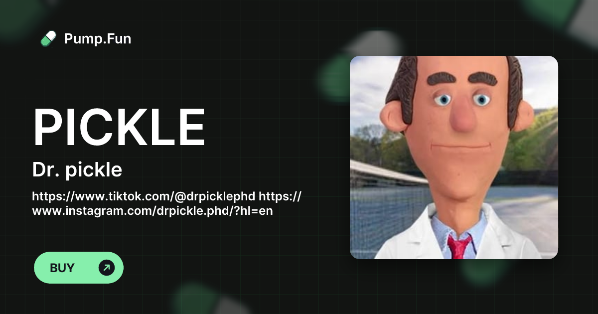 Dr. pickle (PICKLE) - Pump