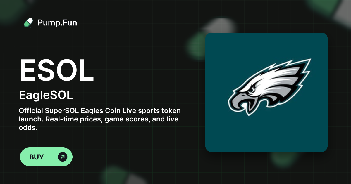 EagleSOL (ESOL) - Pump