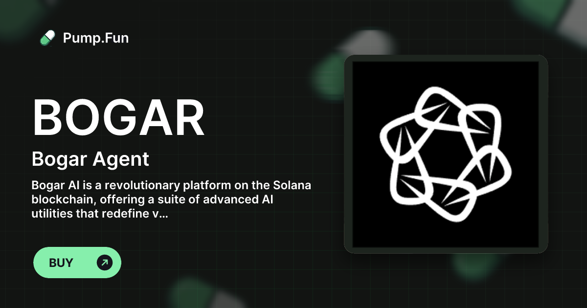 Bogar Agent (BOGAR) - Pump