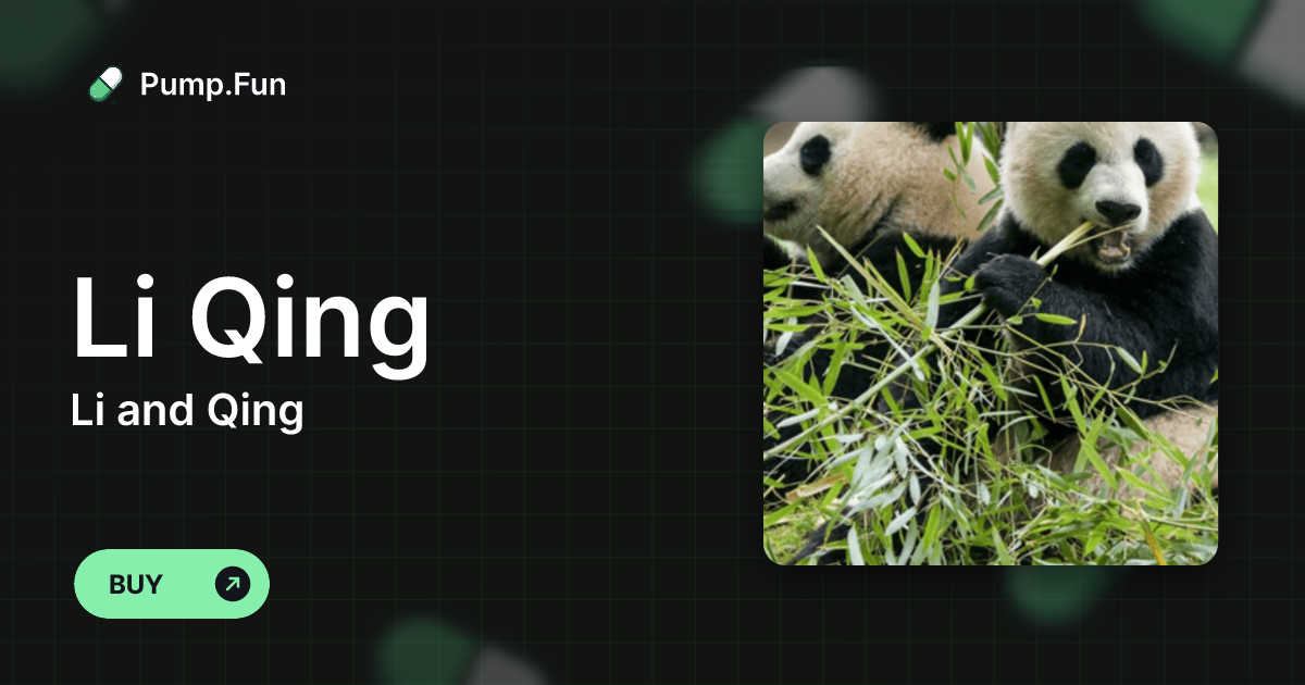 Li and Qing (Li Qing) - Pump