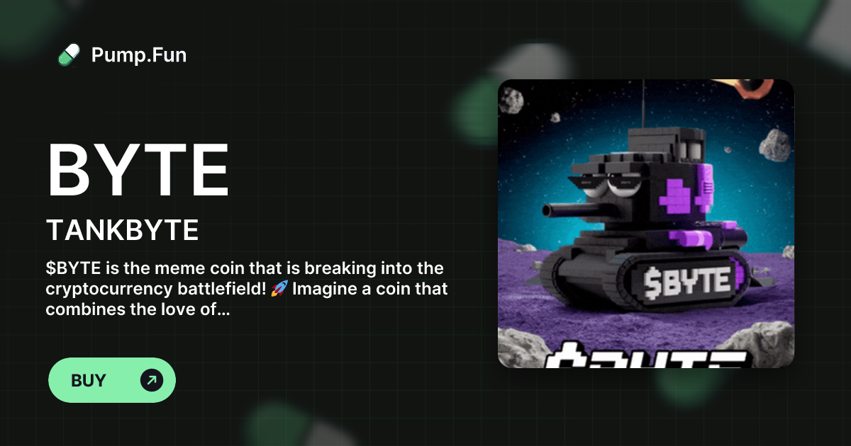 TANKBYTE (BYTE) - Pump