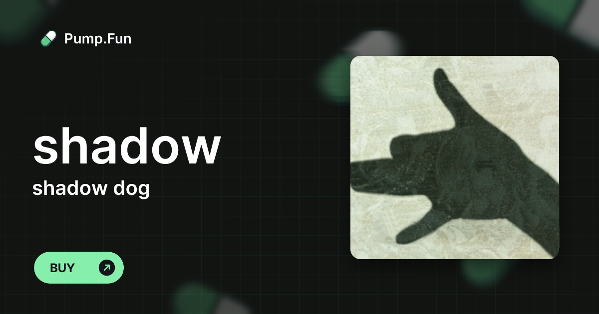shadow dog (shadow) - Pump