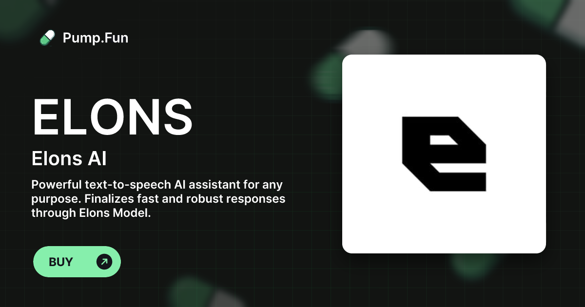 Elons AI (ELONS) - Pump