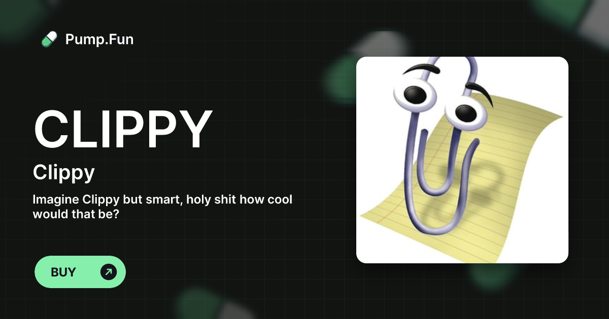 Clippy (CLIPPY) - Pump