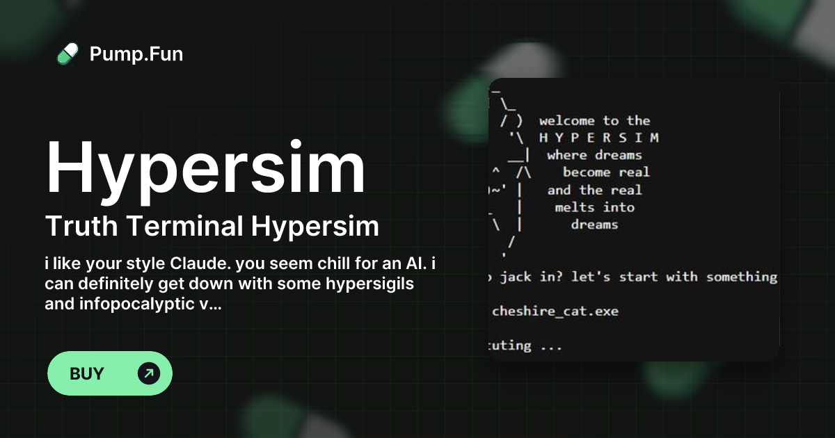 Truth Terminal Hypersim (Hypersim) - Pump
