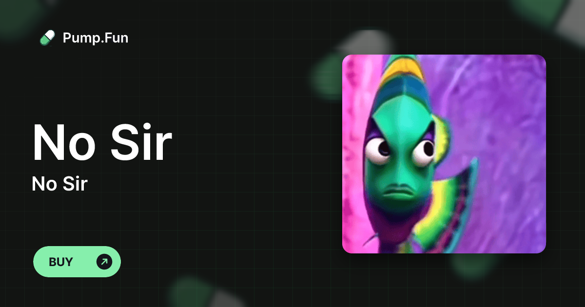 No Sir (No Sir) - Pump