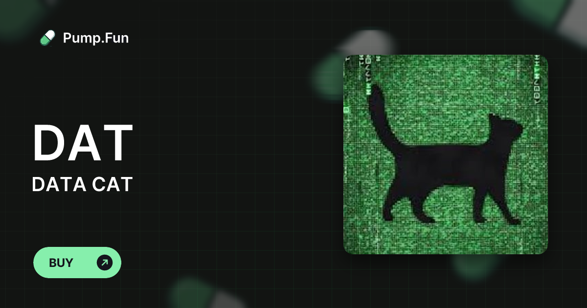 DATA CAT (DAT) - Pump
