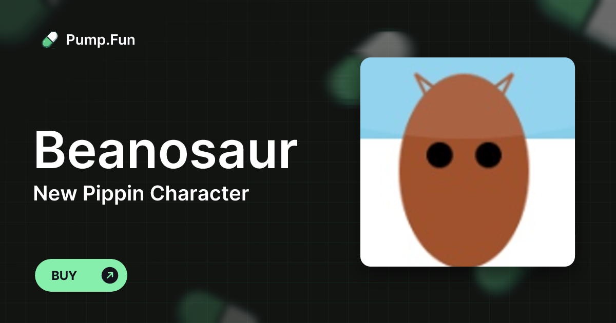 New Pippin Character (Beanosaur) - Pump