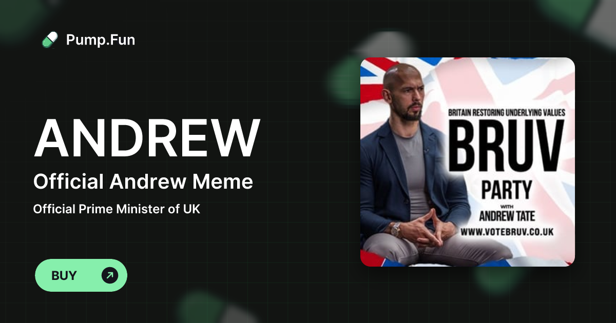 Official Andrew Meme (ANDREW) - Pump