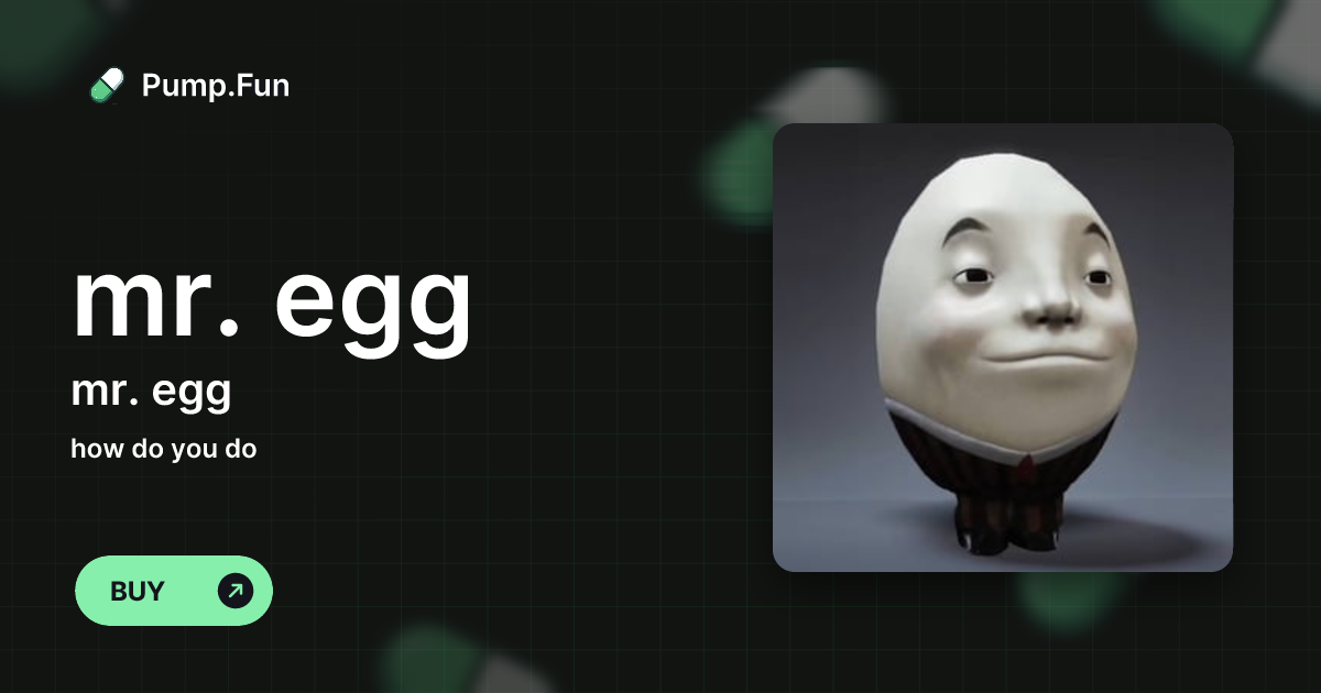 mr. egg (mr. egg) - Pump