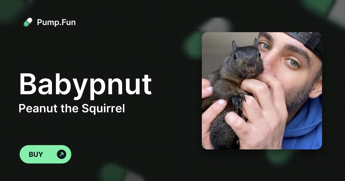 Peanut the Squirrel (Babypnut) - Pump