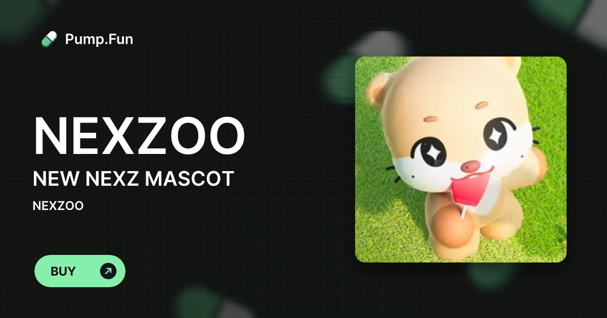 NEW NEXZ MASCOT (NEXZOO) - Pump